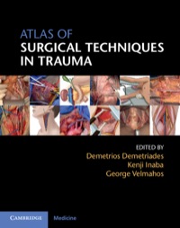 Atlas of Surgical Techniques in Trauma 1st edition | 9781107044593 ...