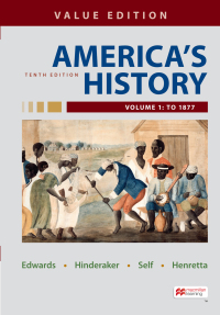 America's History, Value Edition, Volume 1 10th edition | 9781319277420 ...