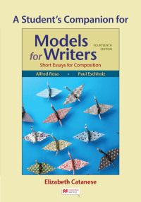 A Student's Companion to Models for Writers 14th edition ...