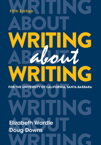 Writing About Writing for the University of California, Santa Barbara ...