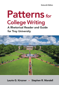 Patterns for College Writing: A Rhetorical Reader and Guide for Troy ...