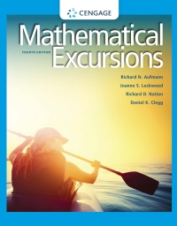 Mathematical Excursions 4th edition | 9781305965584, 9781337516198 ...