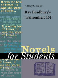 A Study Guide for Ray Bradbury's Fahrenheit 451 1st editie ...