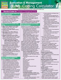 Evaluation & Management (E&M) Coding Calculator 2nd edition ...