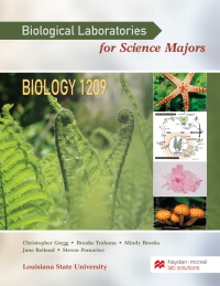 Biological Laboratories for Science Majors: Biology 1209 ...