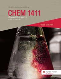 CHEM 1411: General Chemistry I Lab Manual 1st edition | 9781533922748 ...