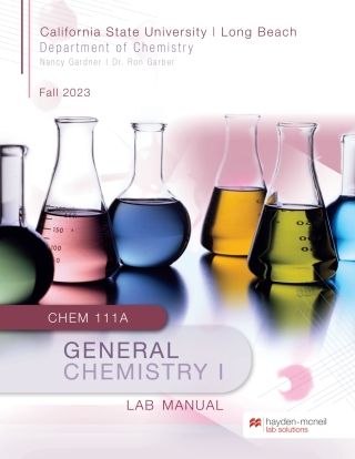 CHEM 111A - General Chemistry I Lab Manual | 9781533964359 ...