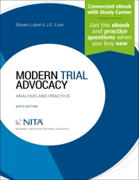 Modern Trial Advocacy 6th edition | 9781601568984, 9781543844979 ...