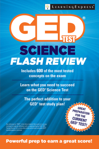 GED Test Science Flash Review | 9781611030099, 9781611030365 | VitalSource