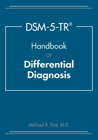 DSM-5-TR® Handbook of Differential Diagnosis 1st edition ...