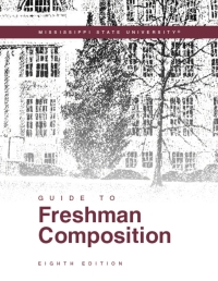 Guide to Freshman Composition 8th edition | 9781644854655 ...
