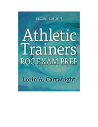 Athletic Trainers' BOC Exam Prep Online Course, Second Edition—2-Year ...