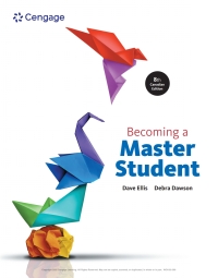 Becoming a Master Student 8th edition | 9781778412806, 9781778413810 ...