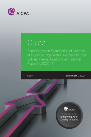 AICPA Guide Reporting on an Examination of Controls at a Service ...