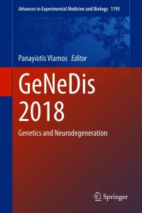 GeNeDis 2018 1st edition | 9783030326326, 9783030326333 | VitalSource