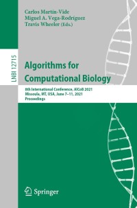 Algorithms for Computational Biology | 9783030744311, 9783030744328 ...
