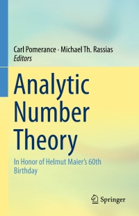 Analytic Number Theory | 9783319222394, 9783319222400 | VitalSource