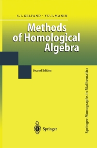 Methods of Homological Algebra 2nd edition | 9783540435839 ...