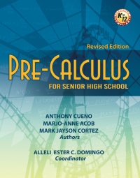 Pre-Calculus for Senior High School - Revised Edition 1st edition ...